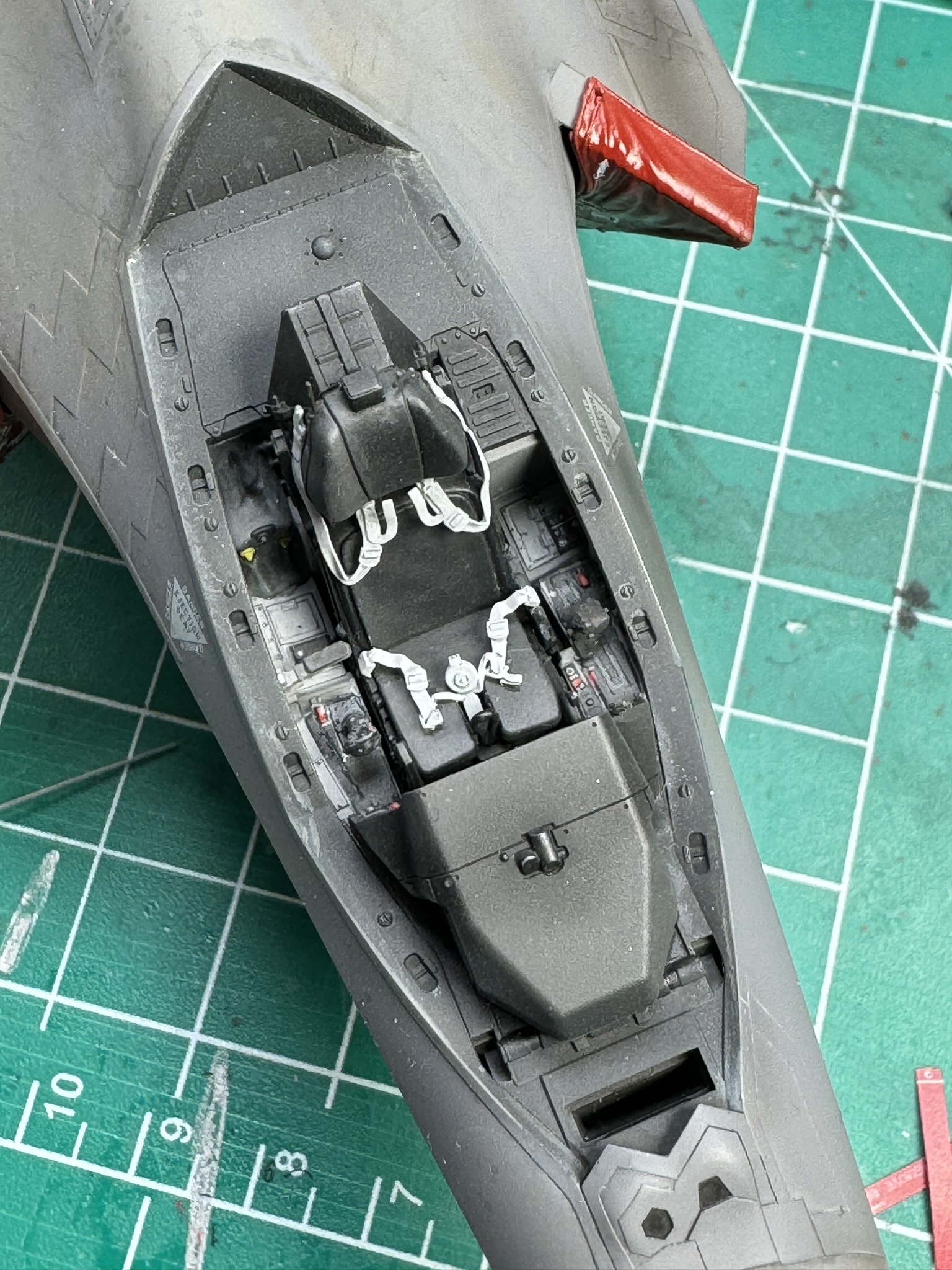 Seat belt harness for MB Mark 16 (F-35) for Tamiya :: 1/48 3D Printed ...