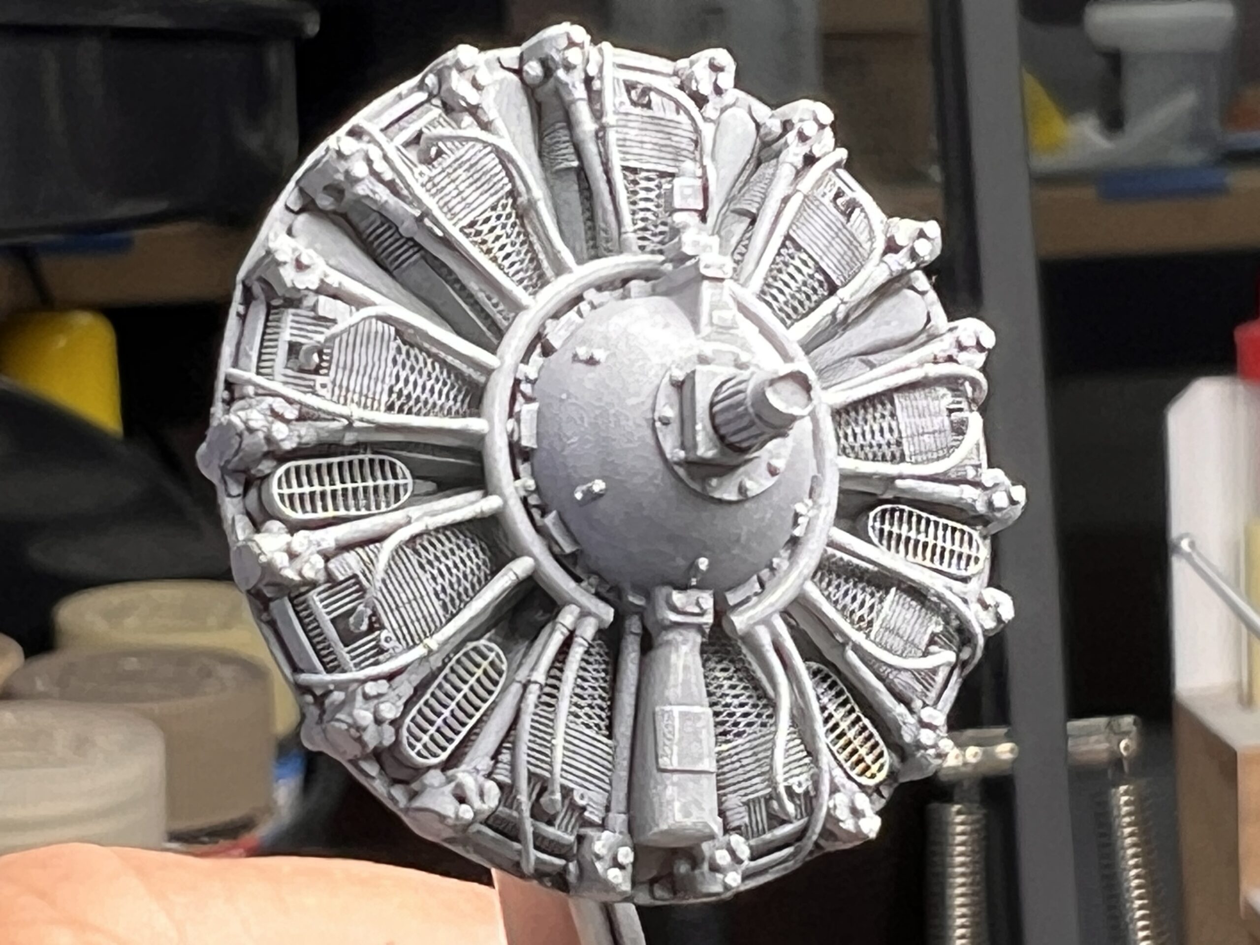 Wright R-1820-56 Cyclone :: 3D Printed 1/48 for Eduard FM-2 Wildcat ...