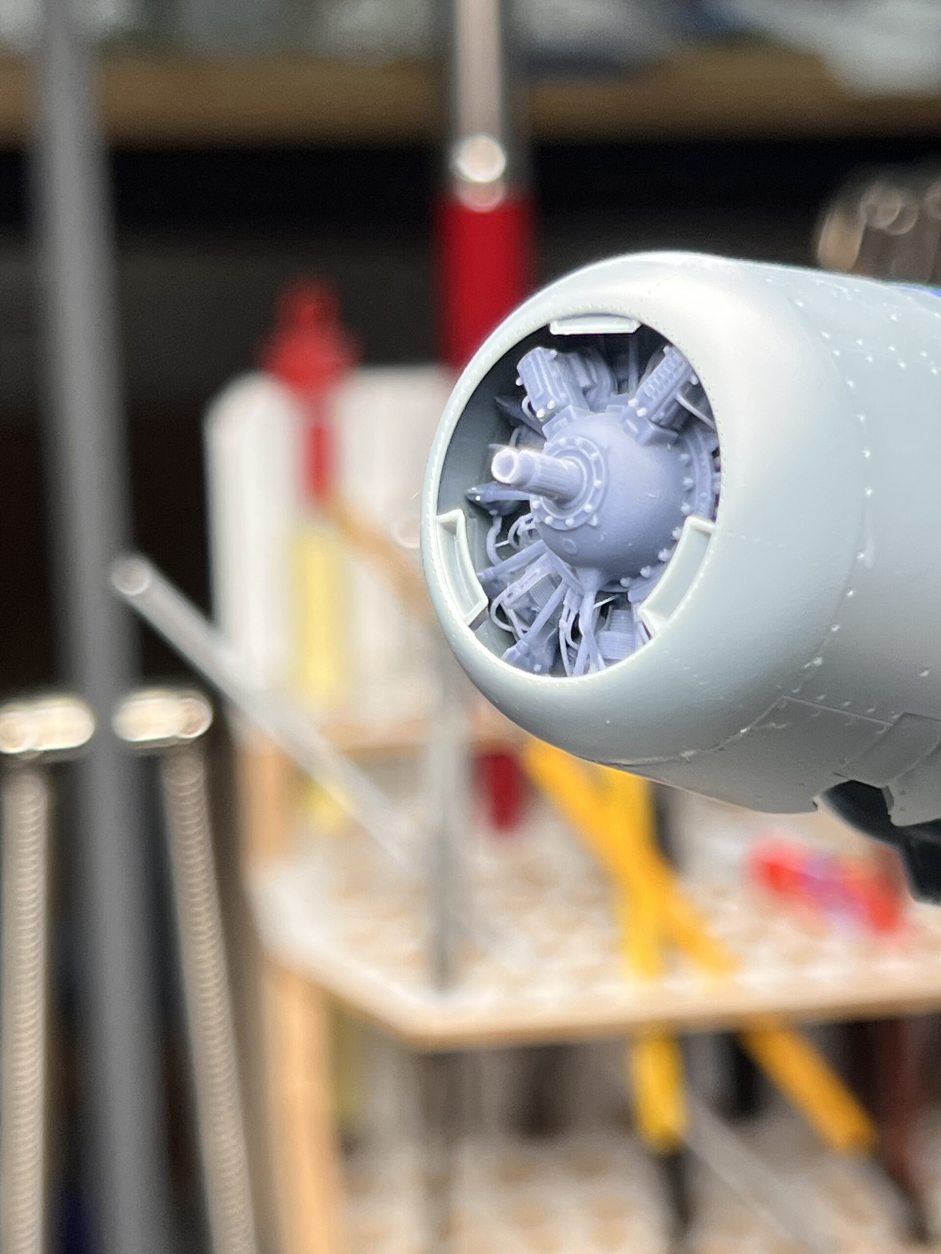 Pratt & Whitney R-1830-86 Twin Wasp :: 3D Printed 1/48 for Eduard F4F-3 ...