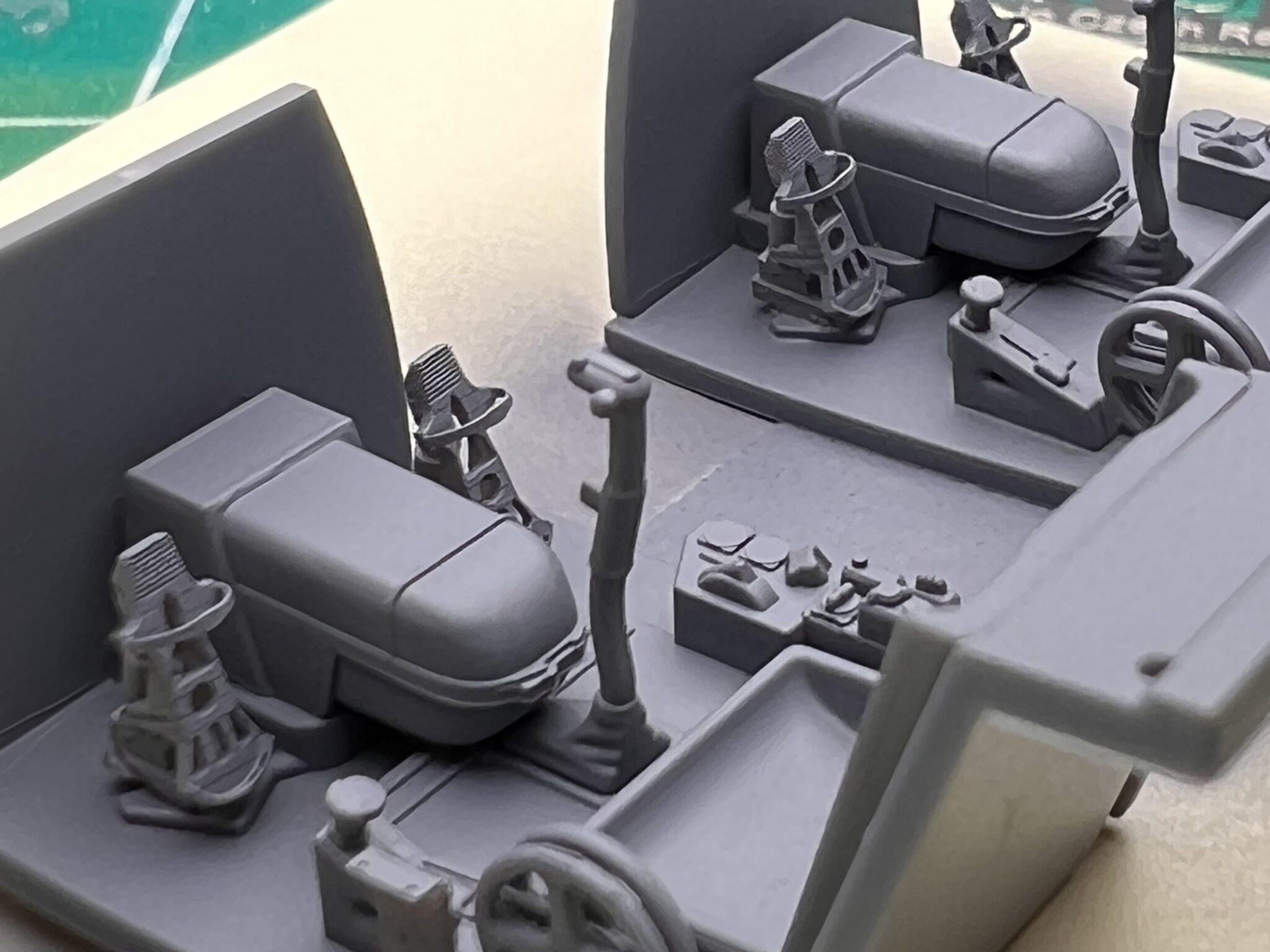 1/48 Scale Luftwaffe Fighter Rudder pedals :: 3D Printed (10 pedals ...