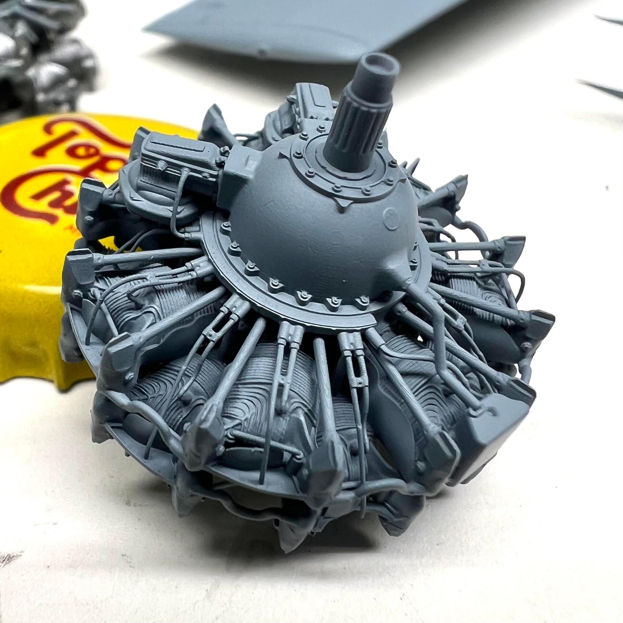 Pratt & Whitney R-1830-86 Twin Wasp :: 3D Printed 1/48 for Eduard F4F-3 – Matters of Scale ...