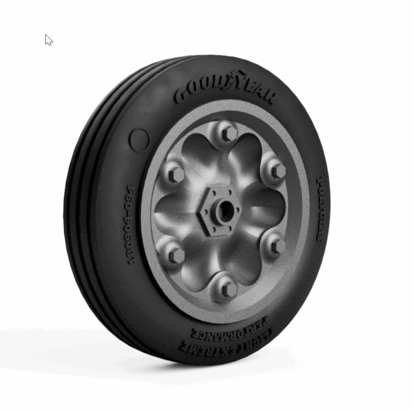 North American X-15 Wheel – Matters of Scale :: Scale Model Detail ...