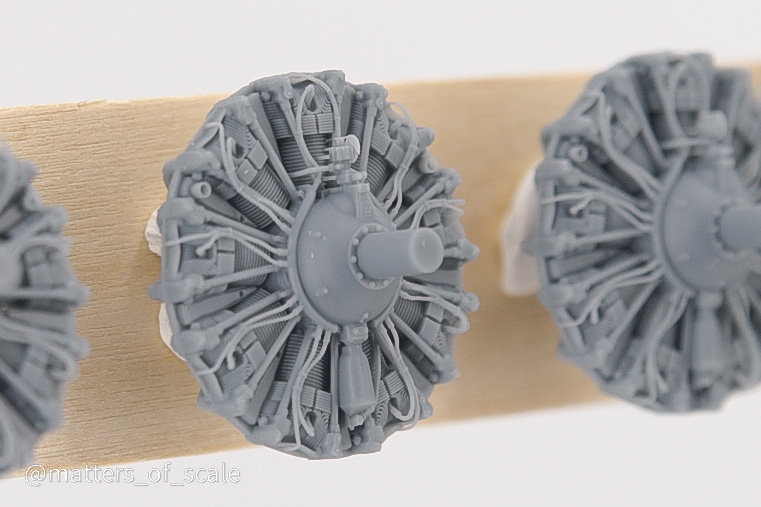 Wright R-1820-97 Cyclone for B-17 F/G:: 3D Printed 1/48 Set of 4 ...