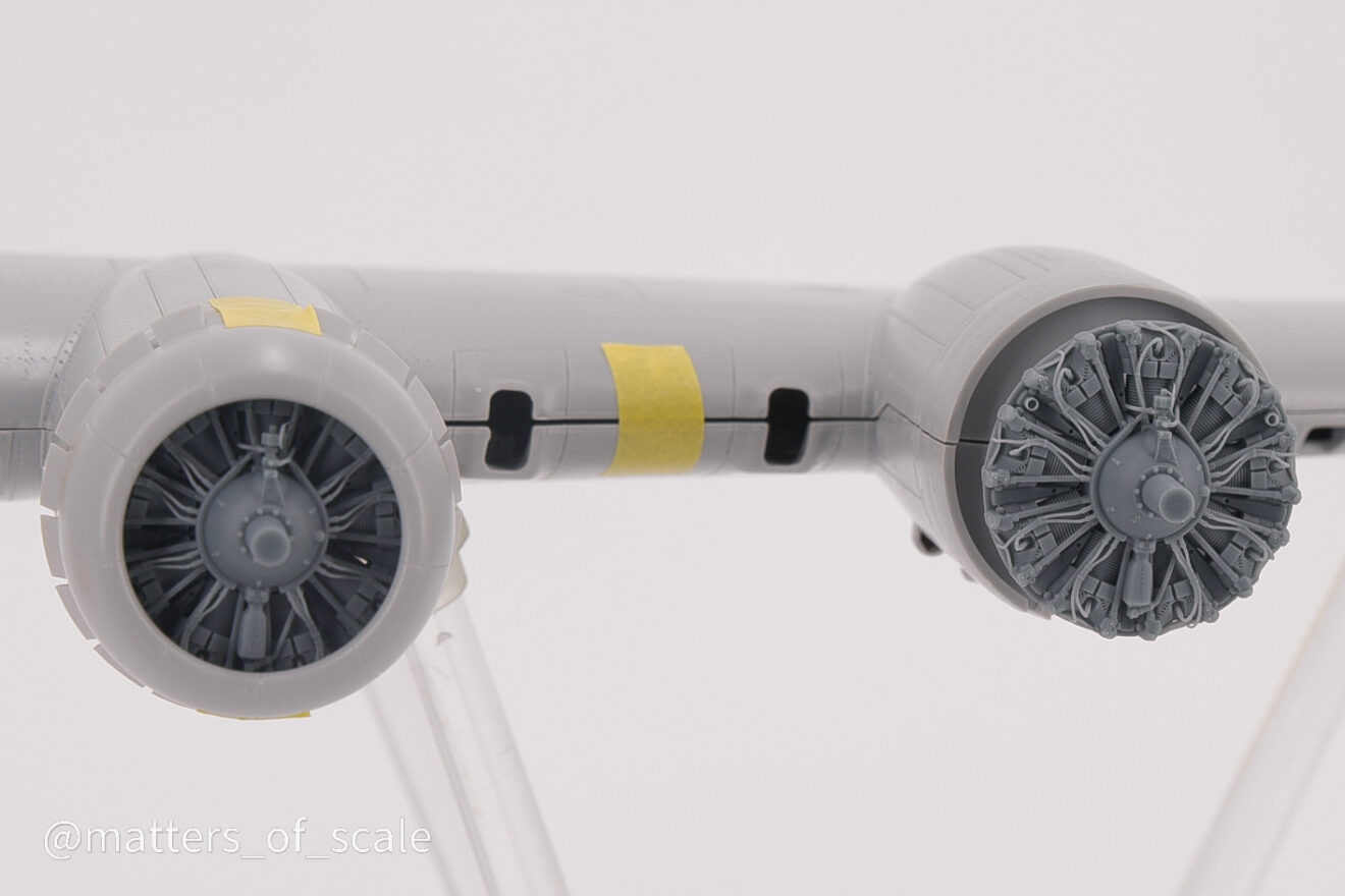 Wright R-1820-97 Cyclone for B-17 F/G:: 3D Printed 1/48 Set of 4 ...