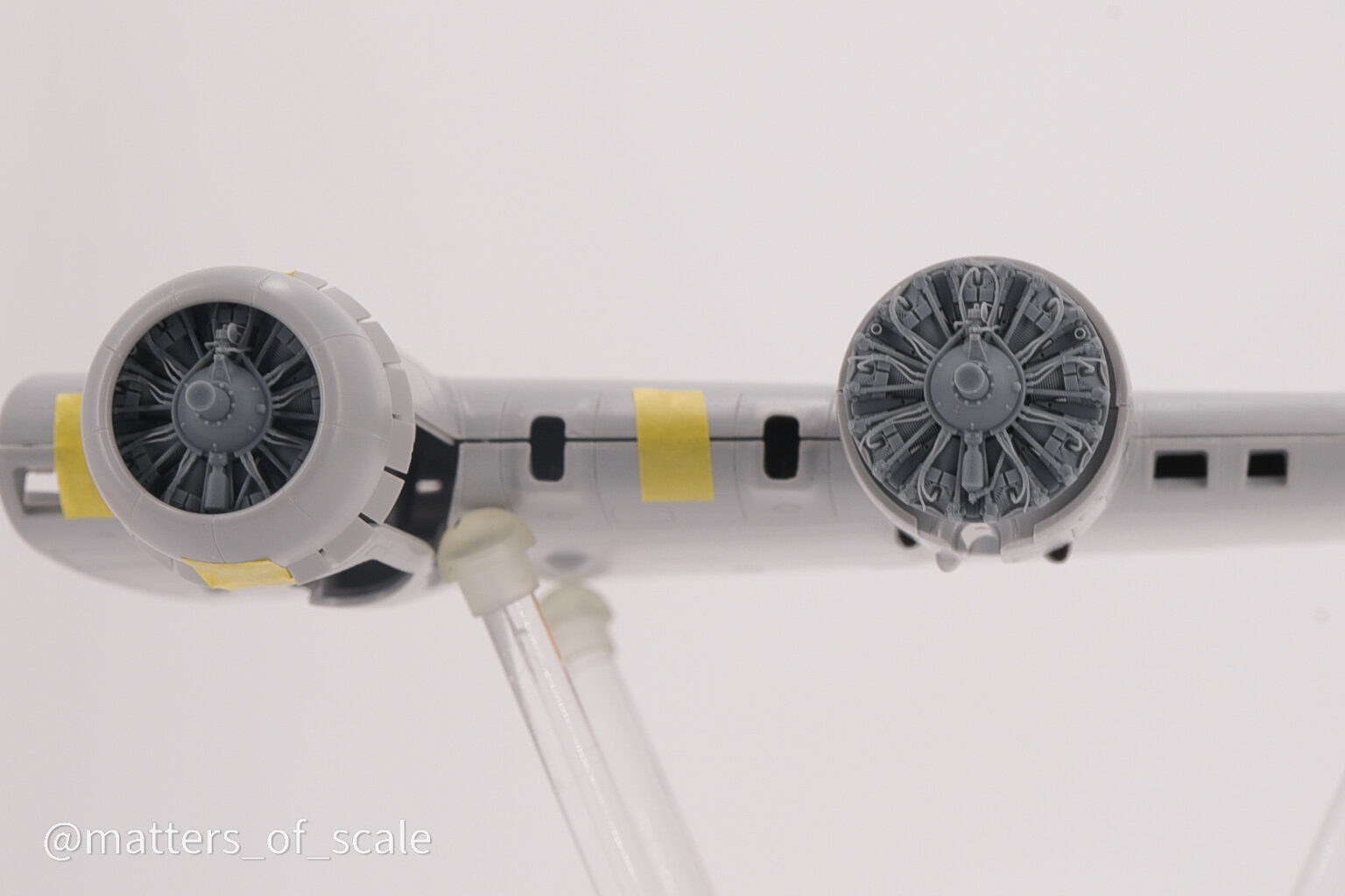 Wright R-1820-97 Cyclone for B-17 F/G:: 3D Printed 1/48 Set of 4 ...