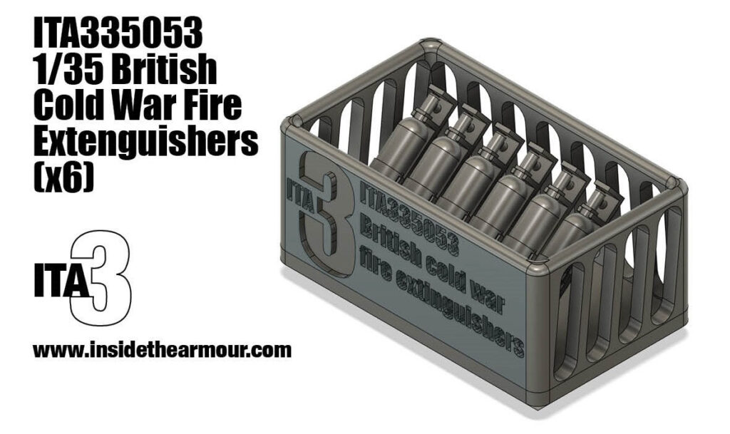 ITA335053 British Cold War AFV Fire Extinguishers – Matters of Scale ...